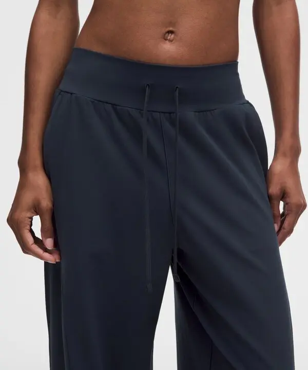Lululemon Groove Low-rise Relaxed Cinch Pant - True Navy
