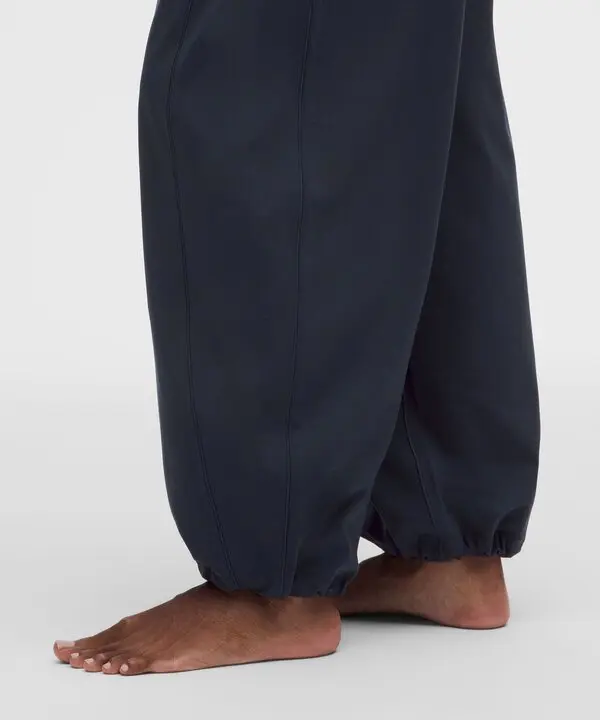 Lululemon Groove Low-rise Relaxed Cinch Pant - True Navy
