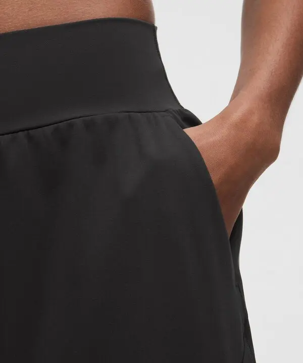Lululemon Groove Mid-rise Relaxed Bermuda Short - Black