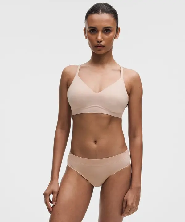 Lululemon Invisiwear Uplift Bra - Misty Shell
