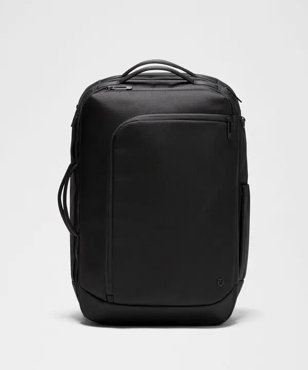 Lululemon Cruiser Travel Backpack 35l - Black/graphite Grey