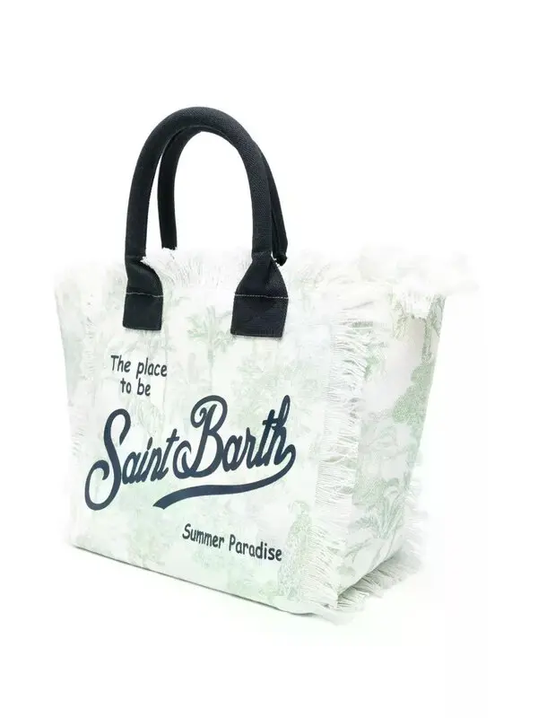 MC2 SAINT BARTH Vanity Tote Bag - White