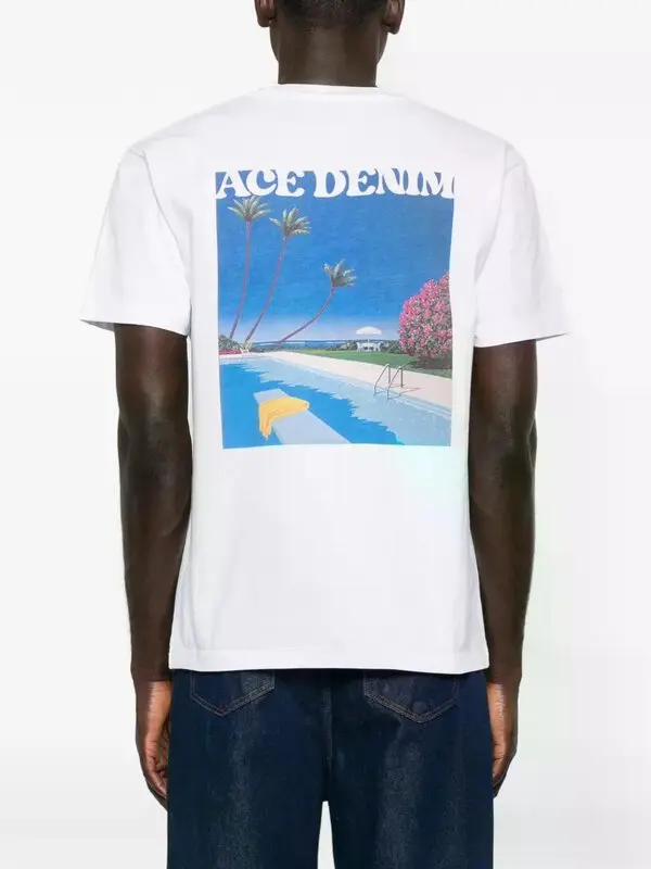 ACE DENIM PARIS Graphic-print T-shirt