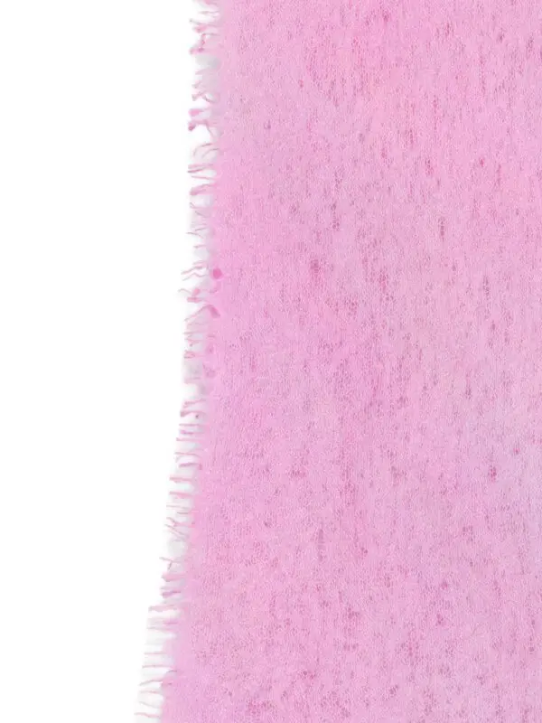 MOULETA Frayed Scarf - Pink