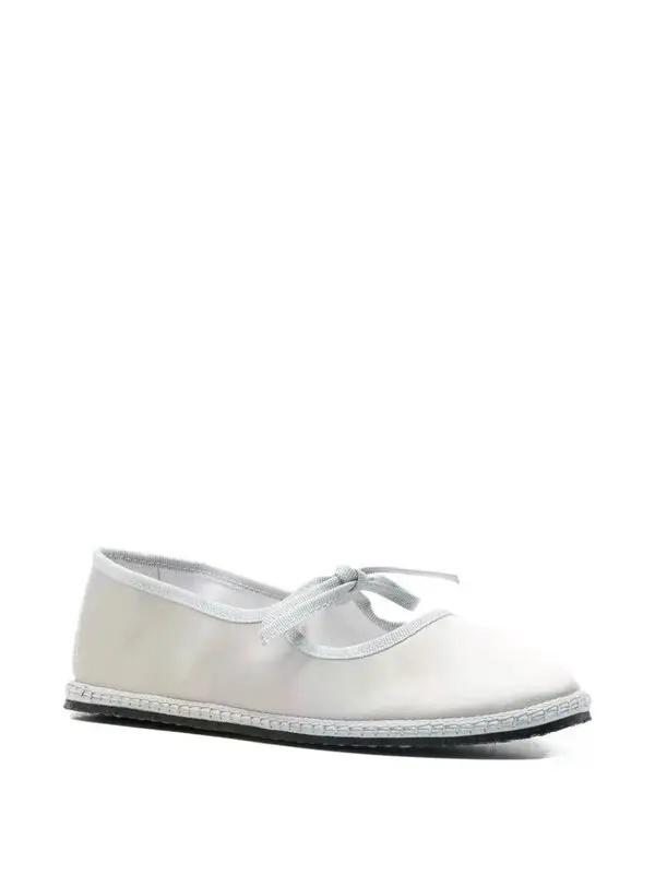 VIBI VENEZIA Brigitte Silk Ballet Flats