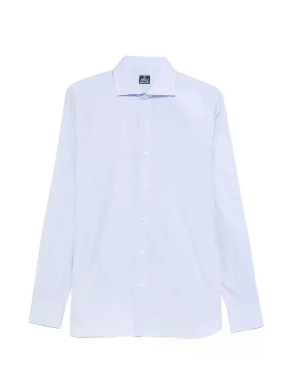 TRUZZI Spread-collar Button-up Shirt