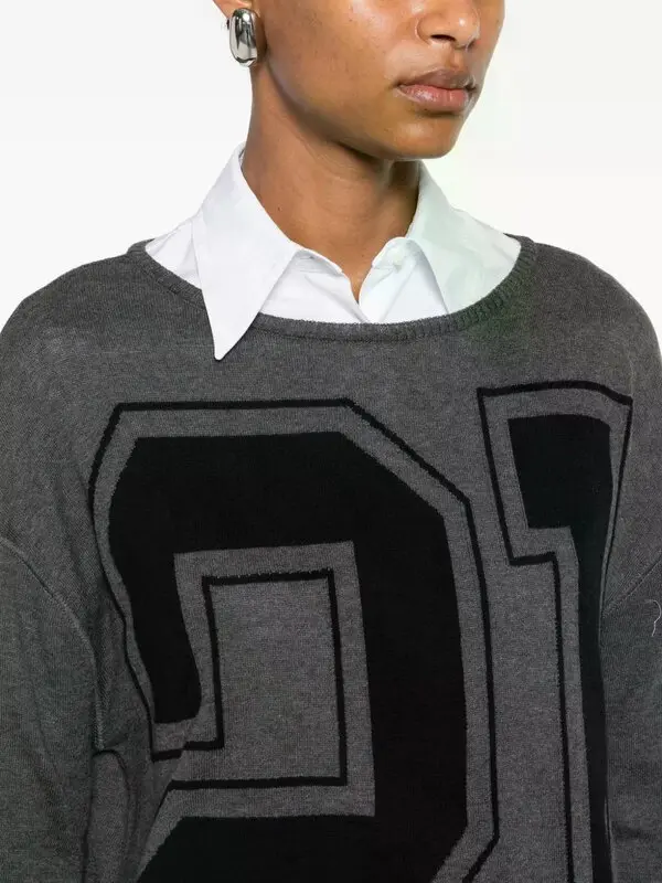 N°21 Mini Logo-print Knitted Dress