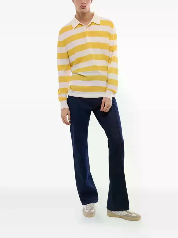 FURSAC Striped-pattern Polo Shirt