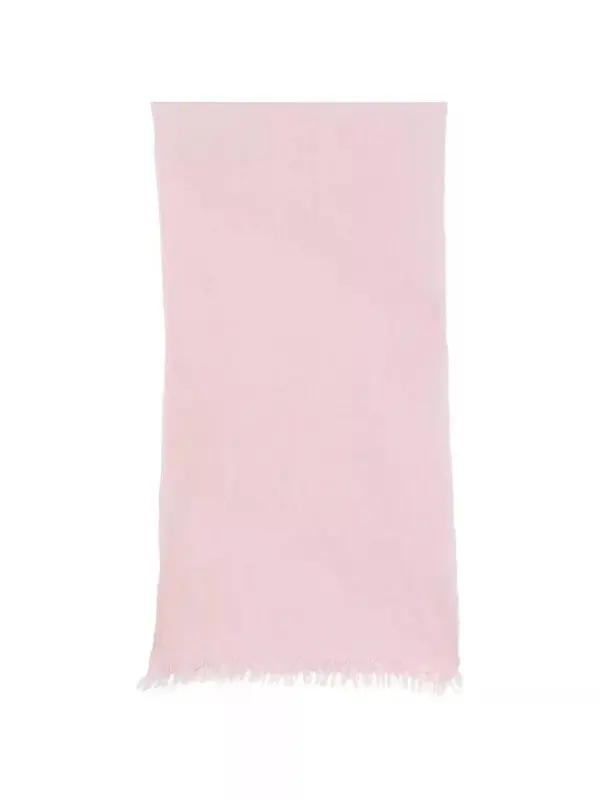 PRIVATE 0204 Frayed Scarf - Pink