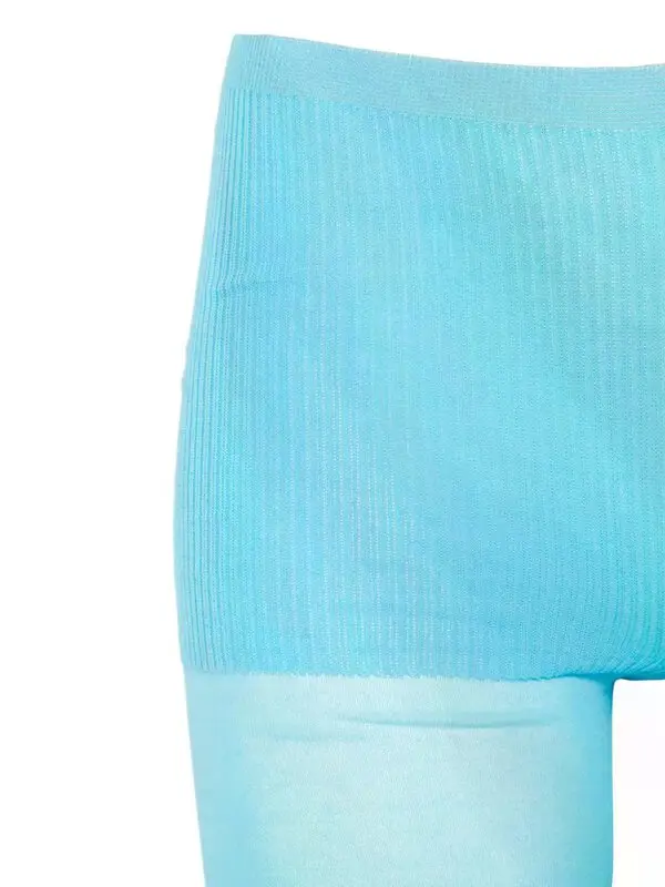 Paloma Wool Meleta Ribbed-knit Cropped Leggings