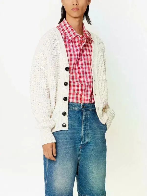 AMI Paris Checked Short-sleeve Shirt