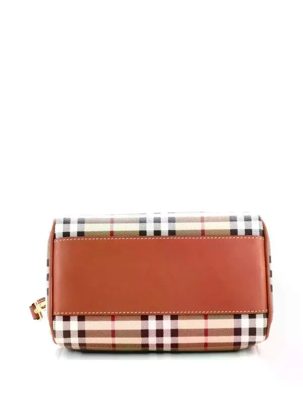 Burberry Vintage Check Coated Canvas Mini Handbag
