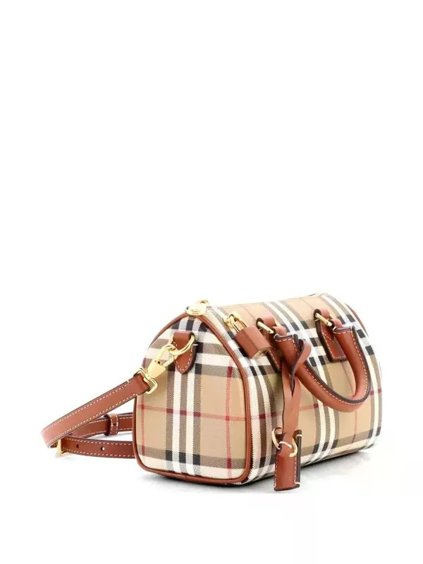 Burberry Vintage Check Coated Canvas Mini Handbag