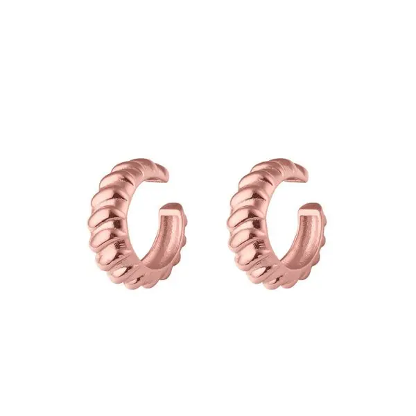 SPERO LONDON Croissant Ear Cuff - Rose Gold