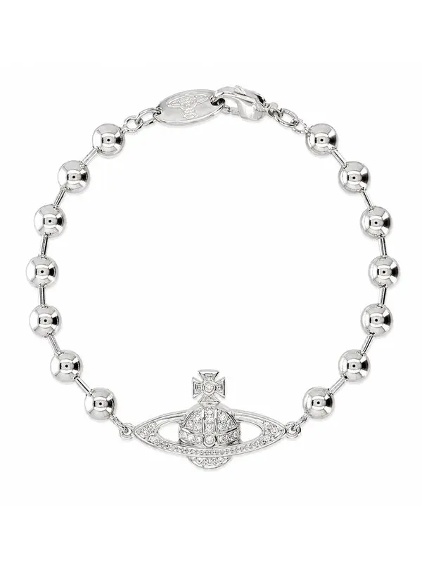 VIVIENNE WESTWOOD Thames Orb Mini Bracelet - Silver