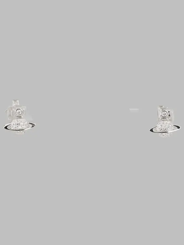 VIVIENNE WESTWOOD Tamia" Orb Earrings With Crystal Embellishments