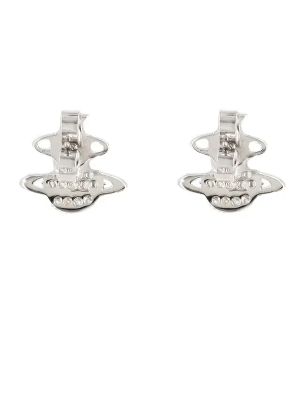 VIVIENNE WESTWOOD Tamia" Orb Earrings With Crystal Embellishments