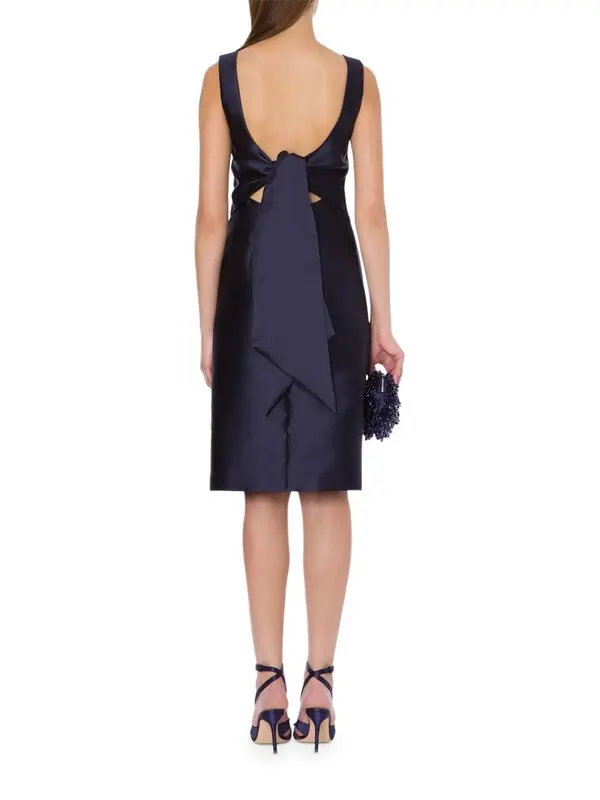 Alberta Ferretti Midi Satin Dress