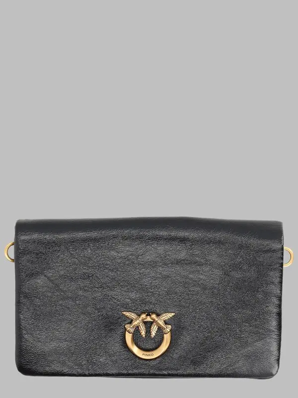 Pinko Small Clutch With Logo Clasp