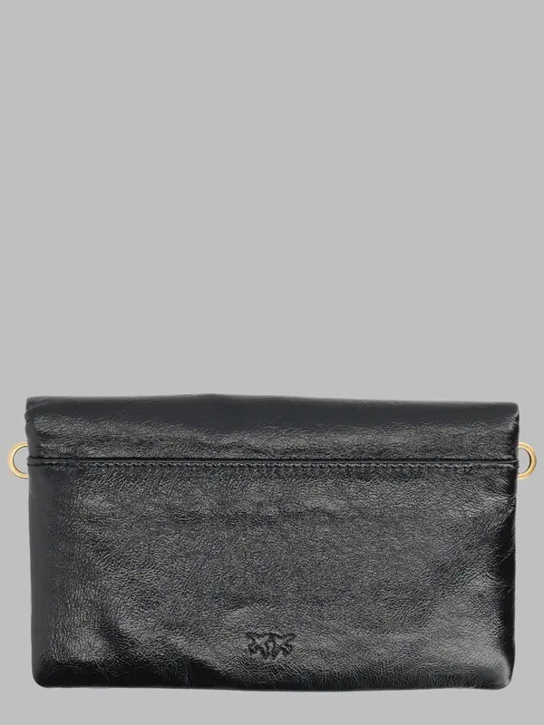 Pinko Small Clutch With Logo Clasp