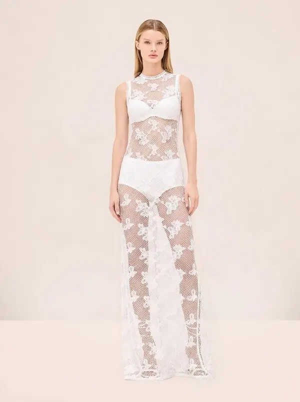 Alexis Eterna Maxi Dress - Pearl