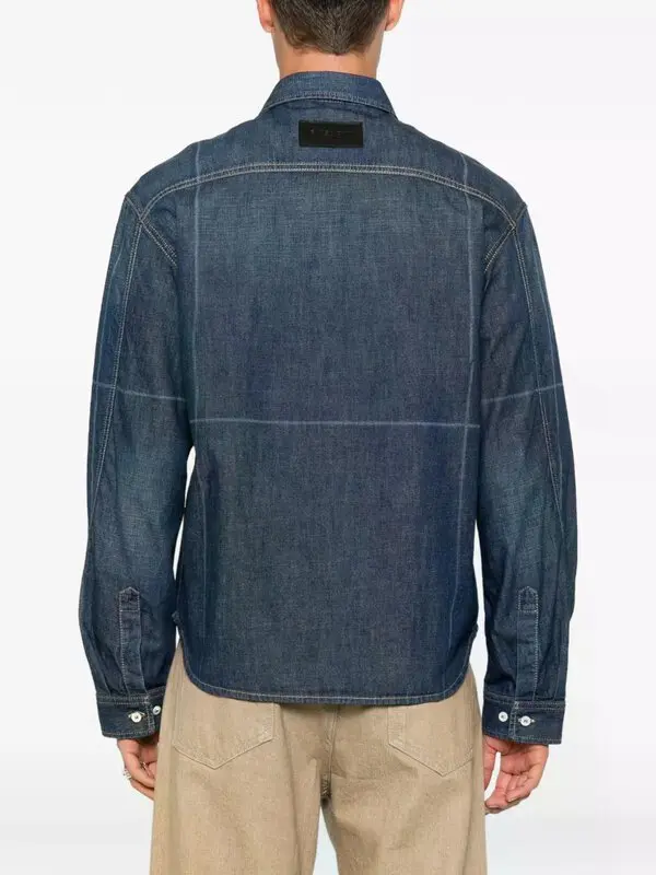 Givenchy Long-sleeve Denim Shirt
