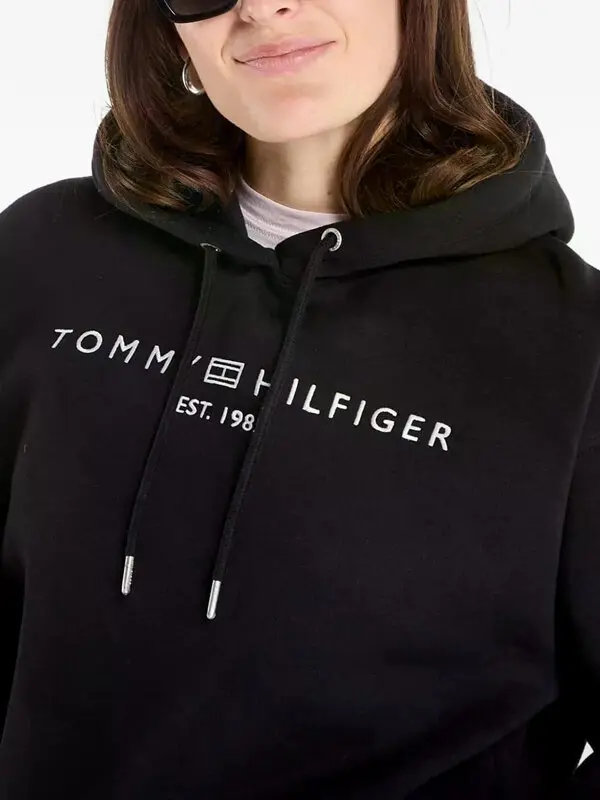 Tommy Hilfiger Logo Print Hoodie
