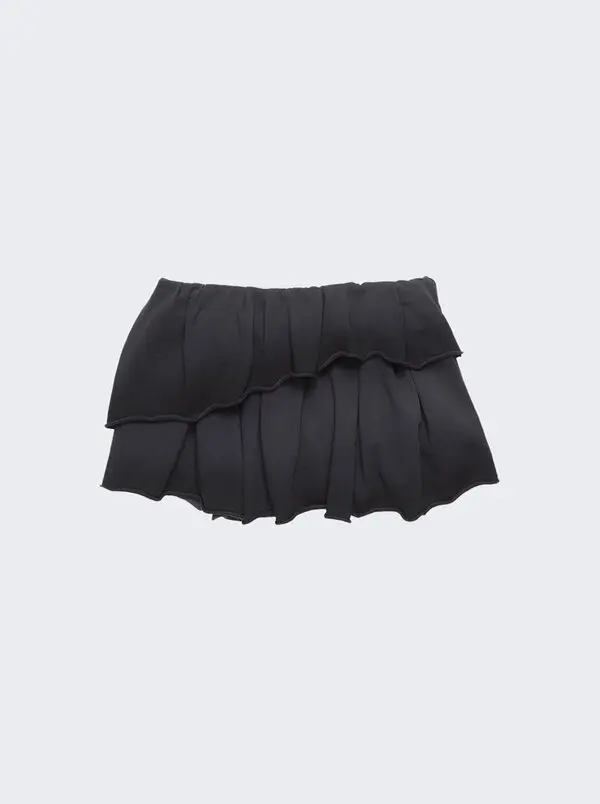 Acne Studios Fleece Mini Skirt