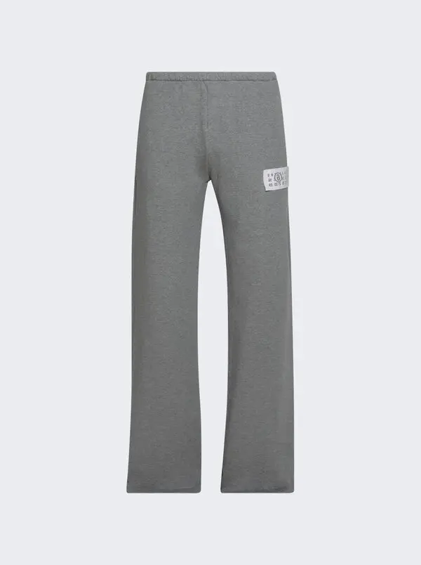 MAISON MARGIELA Melange Relaxed Fit Drawstring Trousers - Grey