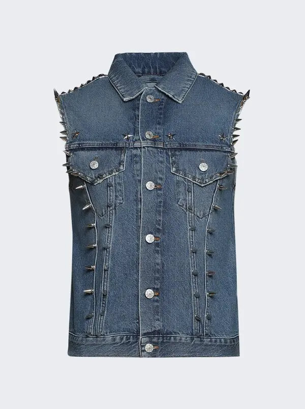 MARKING DISTANCE Starstudded Vest Mechanic