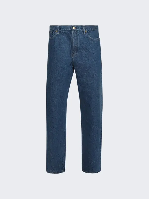 JIL SANDER Regular Fit Tapered Leg Jeans