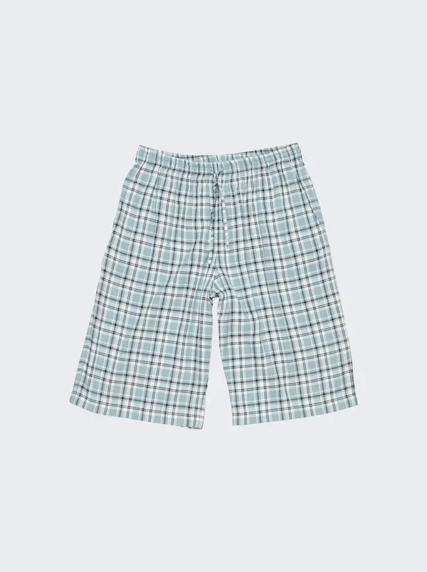 Acne Studios Plaid Flannel Shorts