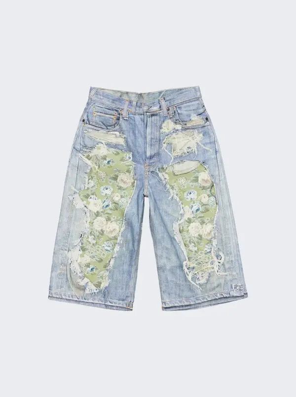 Acne Studios Trompe-l'oeil Denim Shorts