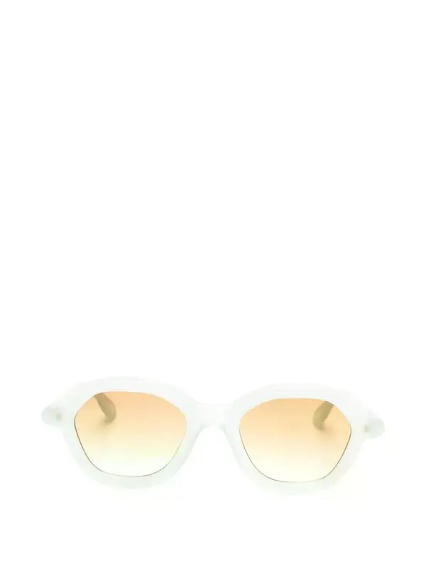 PALOCERAS Geometric Frame Sunglasses - Green