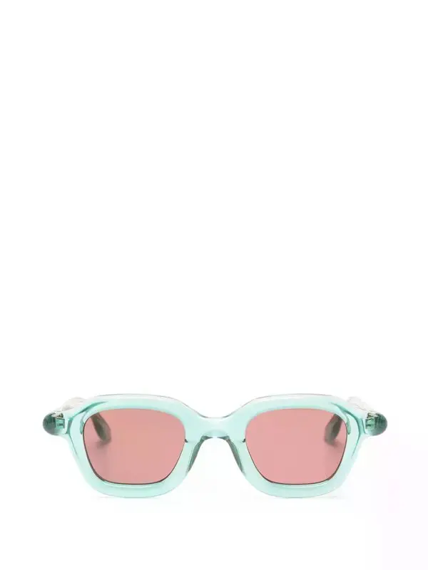 PALOCERAS Geometric Frame Sunglasses - Blue