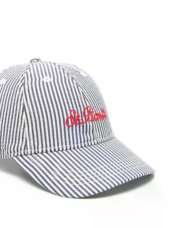 MC2 SAINT BARTH Striped Baseball Cap