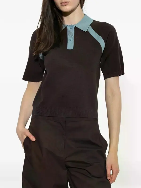 SAMSOE SAMSOE Sasimona Raglan-sleeve Polo Shirt