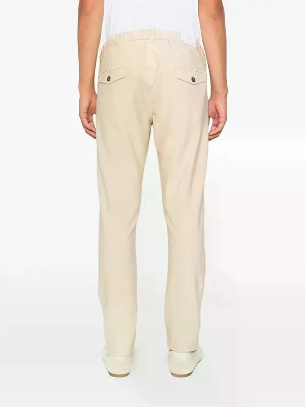 Eleventy Drawstring Waist Pleated Trousers
