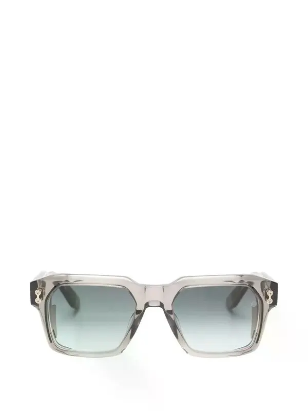 AKONI Square-frame Sunglasses - Grey