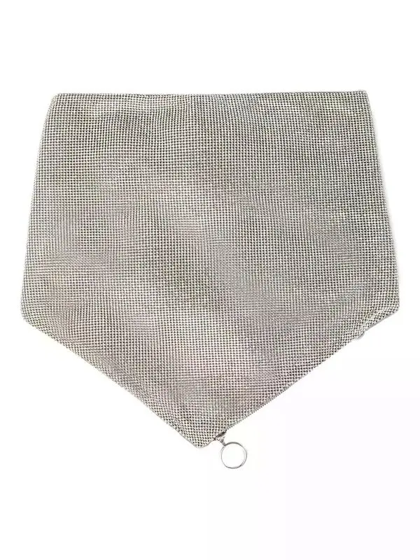 Kara Crystal-embellished Scarf - Silver