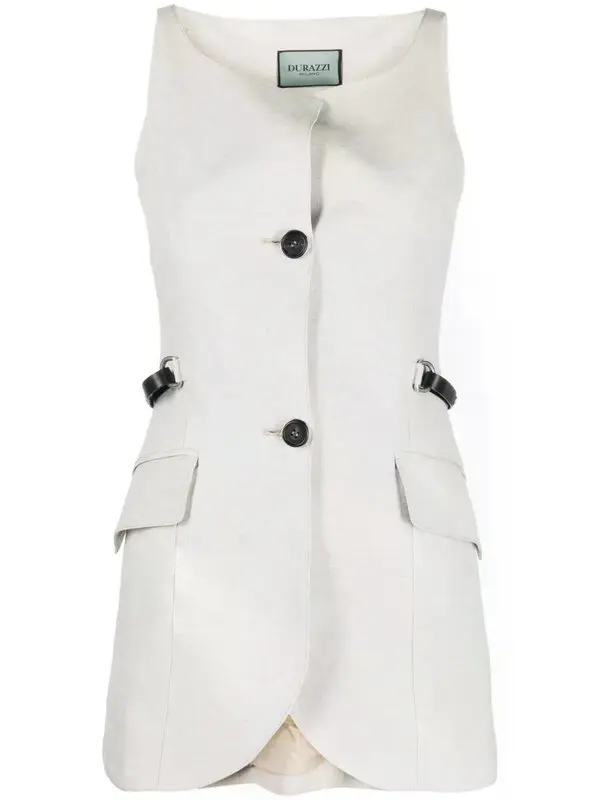 DURAZZI MILANO Sleeveless Button-fastening Waistcoat