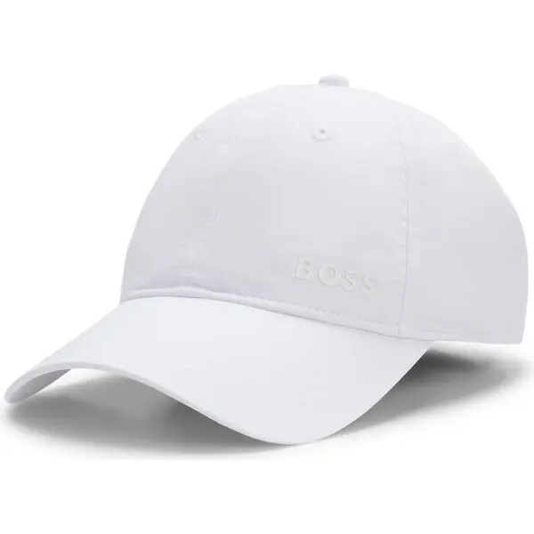 BOSS Lach Baseball Cap - White