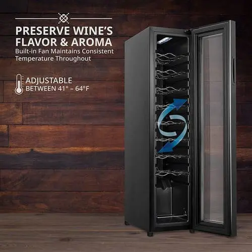 IVATION 18 Bottle Compressor Wine Refrigerator