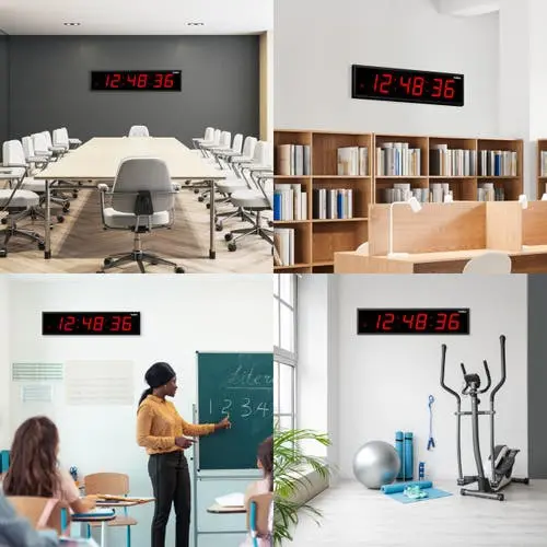 IVATION Digital Clock - Red