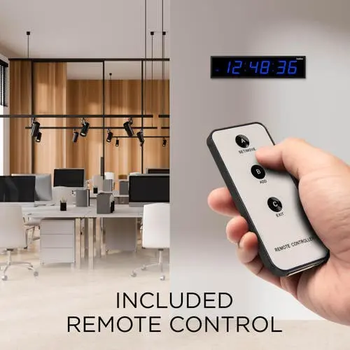 IVATION Digital Clock - Blue