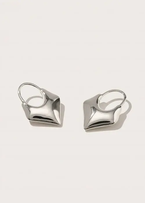 OTIUMBERG Small Kite Earrings - Silver