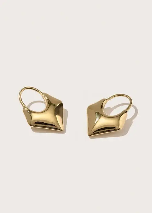 OTIUMBERG Small Kite Earrings - Yellow Toned Gold