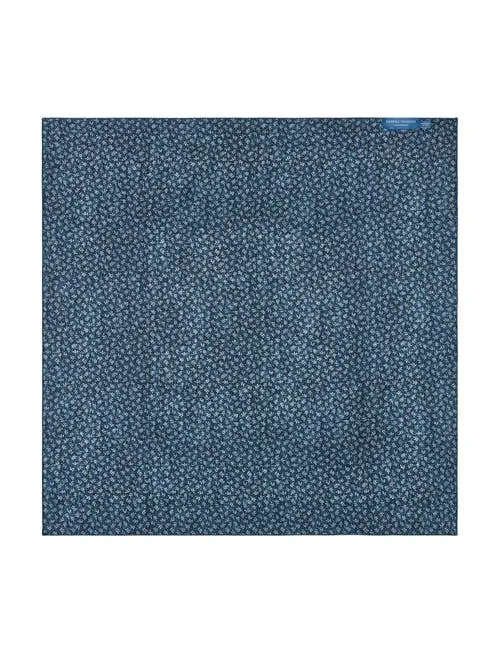 Robert Talbott Harmon Reversible Silk Neckerchief - Navy
