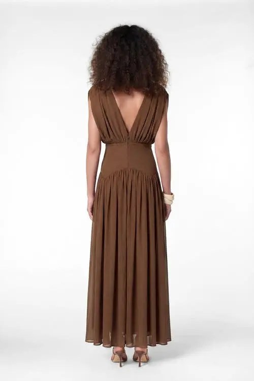 NICHOLAS Giana Georgette Maxi Dress