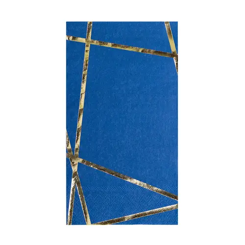 JOLLITY & CO 4th Of July Patriotic Navy Guest Napkins - Assorted Pre-pack
